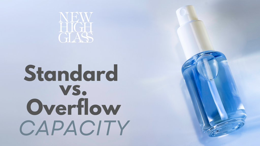 What is the difference, STANDARD vs OVERFLOW Capacity – New High Glass